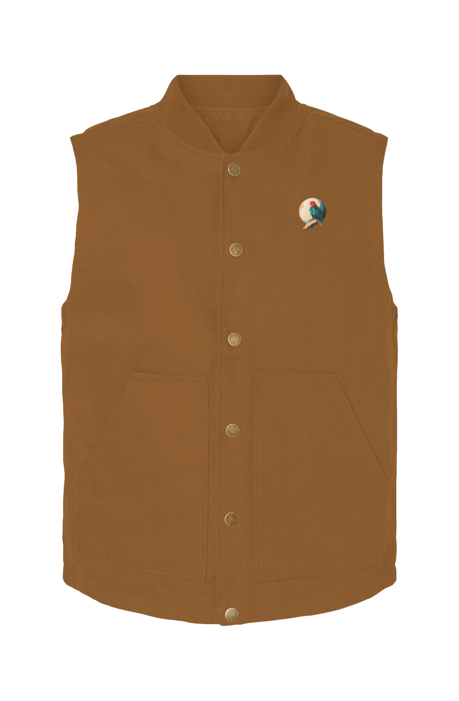 unisex Parrot insulated Canvas workwear vest – Kristian Zion3